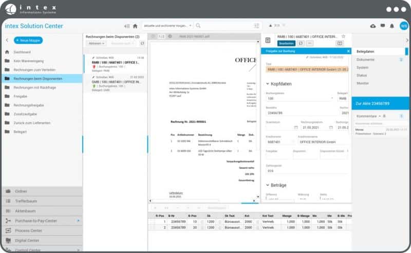 intex digitalisiert Geschäftsprozesse | intex Solution Center